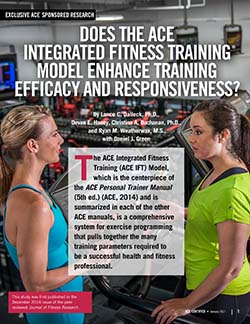 Ace Personal Trainer Manual 2010 - planningmultiprogram